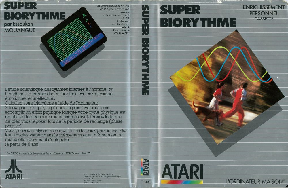 AtariWiki V3.1: Super Biorythme - K7 - TF 4001 - Cover.JPG